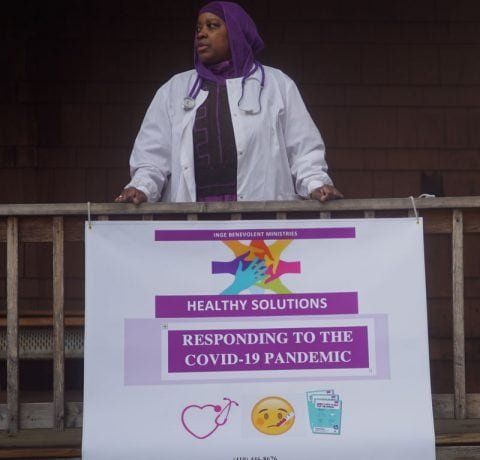 Asma Inge-Hanif a Nurse Chaplain & Founder - Covid19 Hero Awards